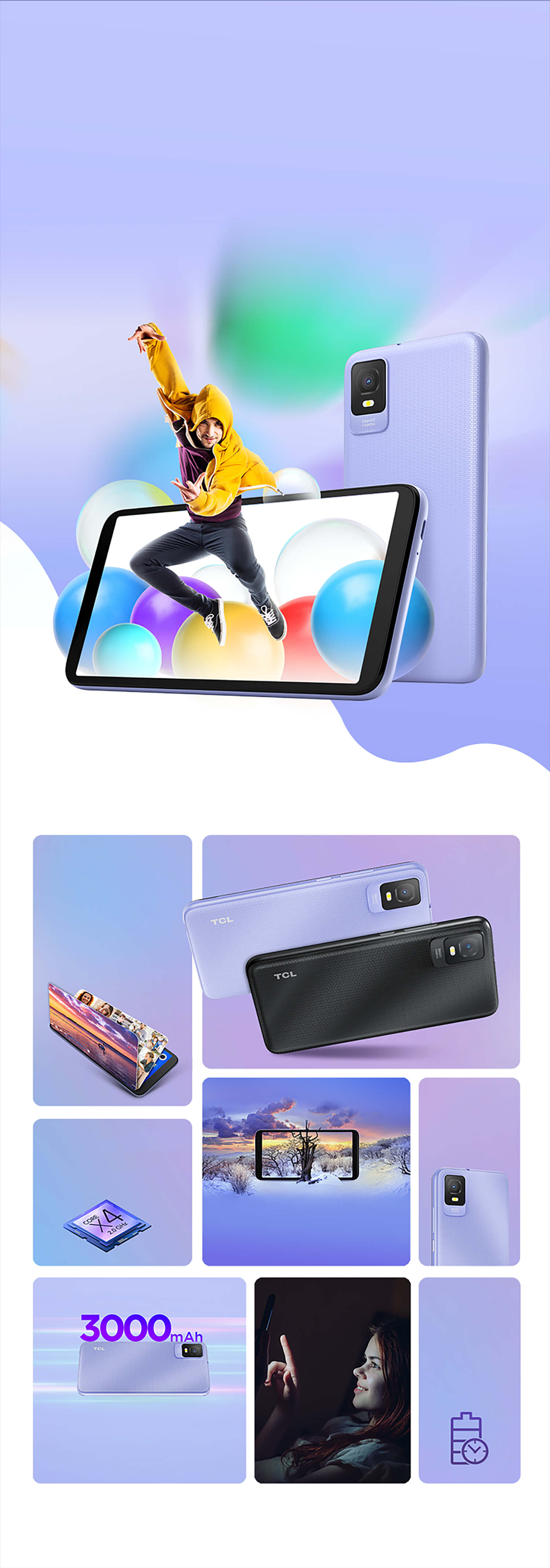 TCL Smartphone 403 6 Display Expendable Memory TCL Gulf
